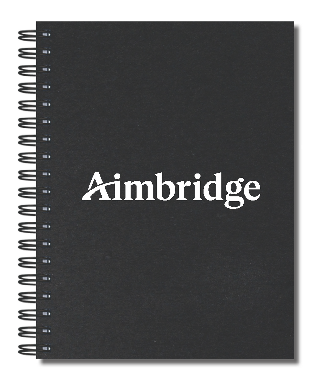 Aimbridge 5 x 7" Black Spiral Journal – Aimbridge Hospitality